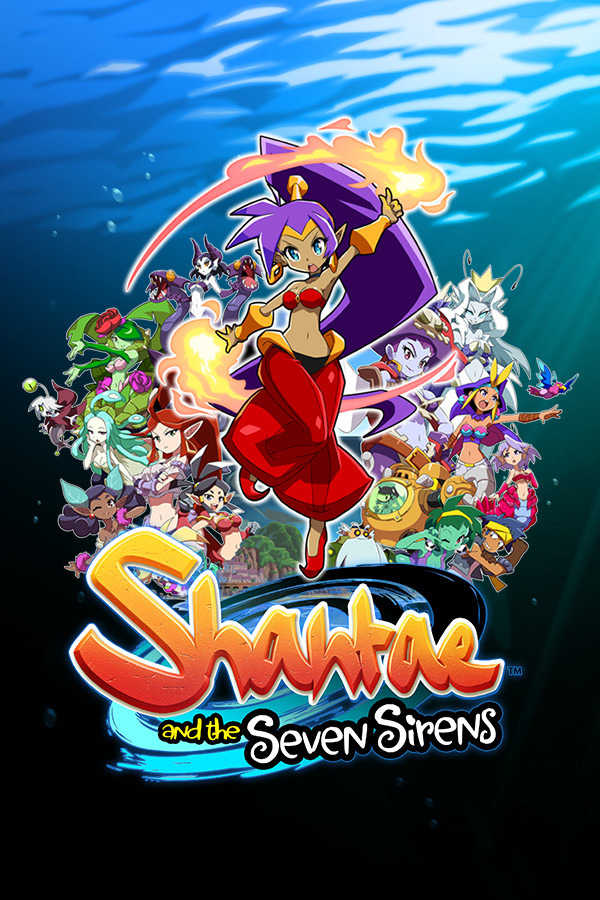 Shantae and the Seven Sirens (video game, metroidvania, fantasy, comedy ...