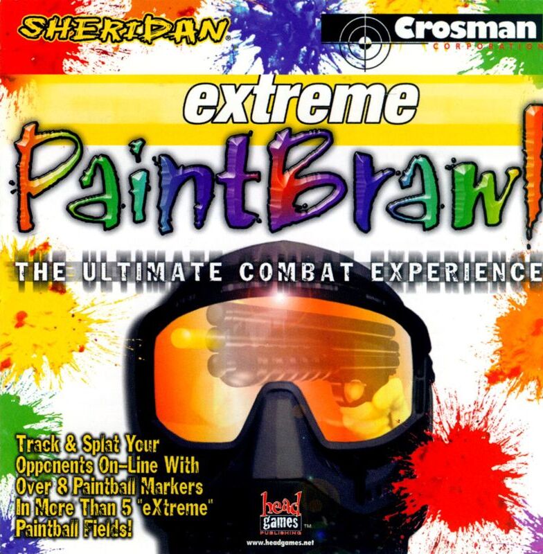Extreme Paintbrawl (video game, first-person shooter, paintball, arena ...