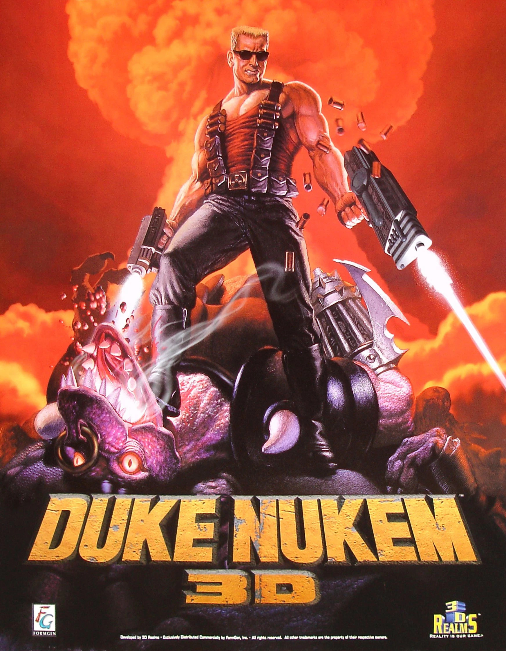 Duke Nukem 3D (video game, alien, retro FPS, comedy, science fiction ...