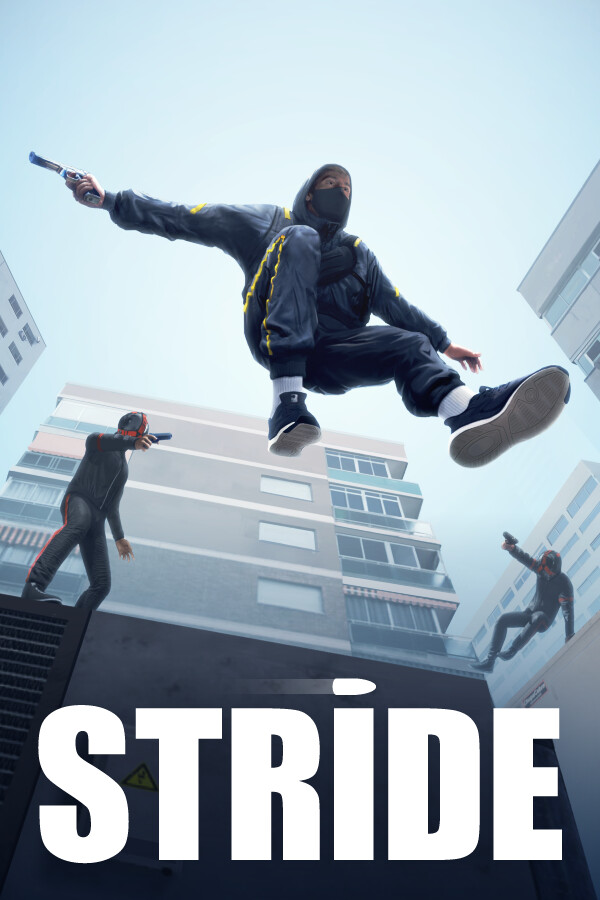 Stride (video game, first-person shooter, virtual reality, parkour, 3D ...