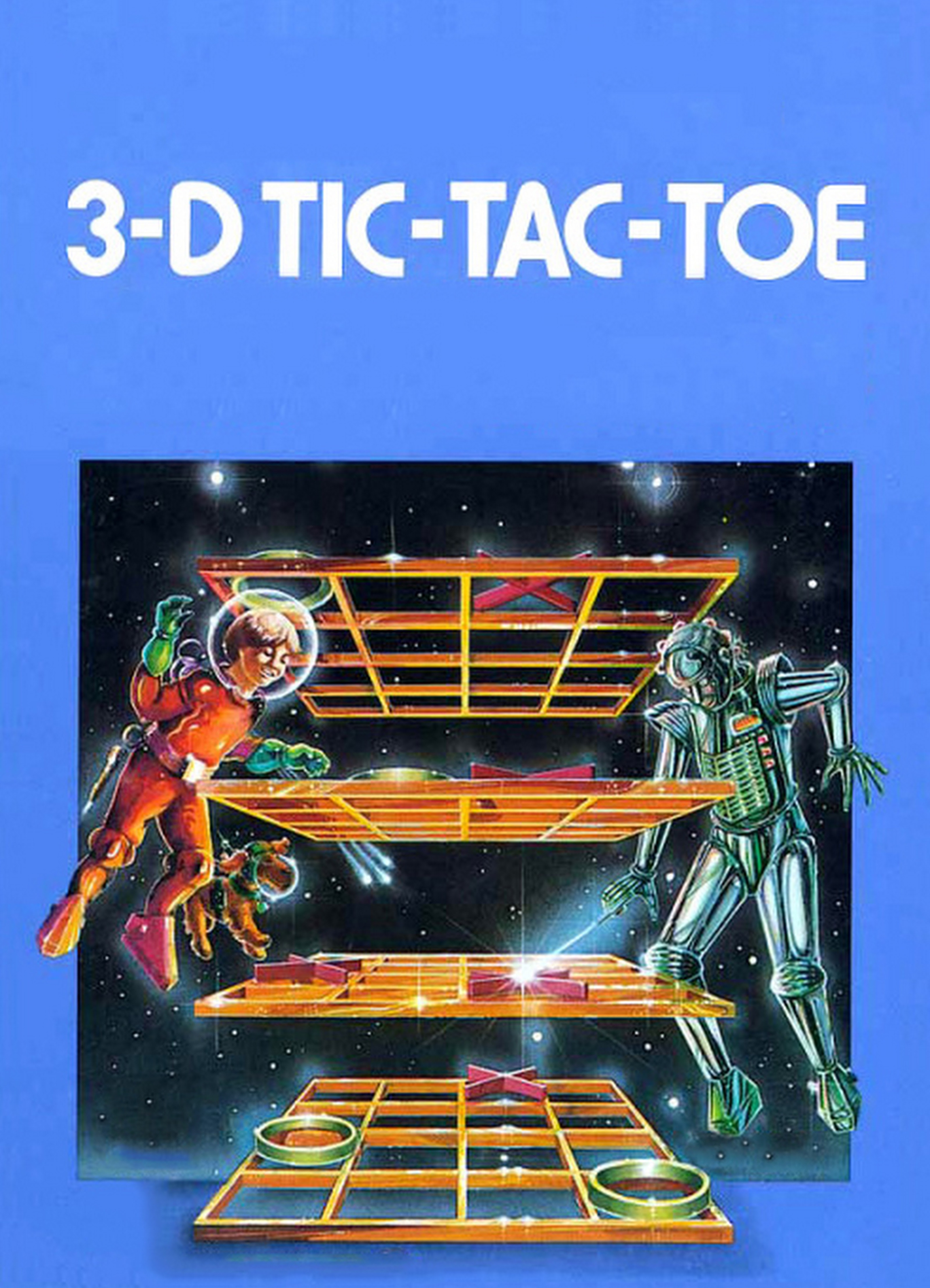3-D Tic-Tac-Toe (video game, abstract strategy, minimalist art ...