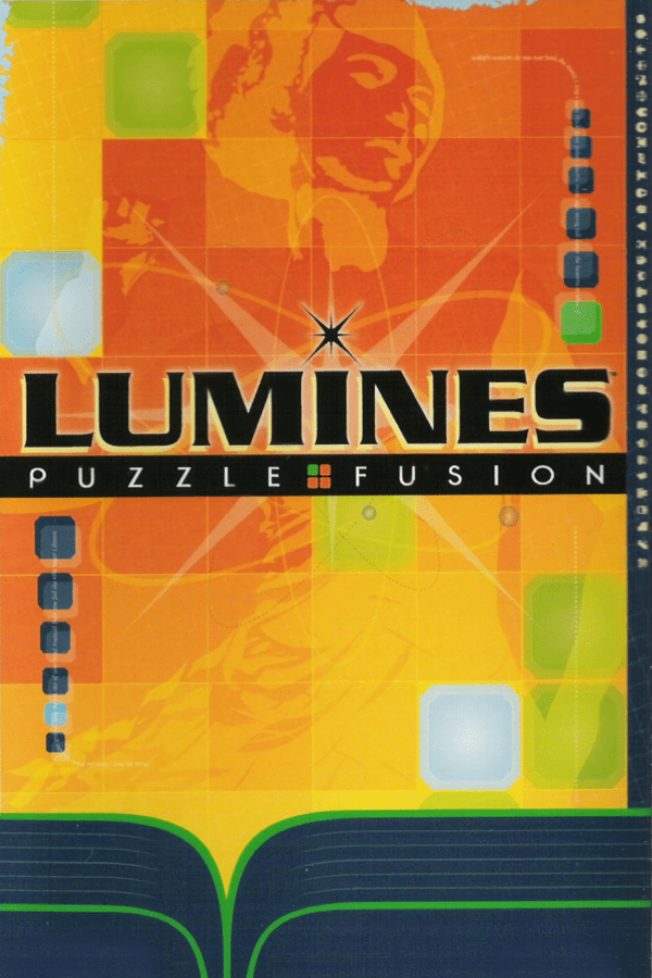 Lumines (video game, falling block puzzle, real-time, permadeath, time ...