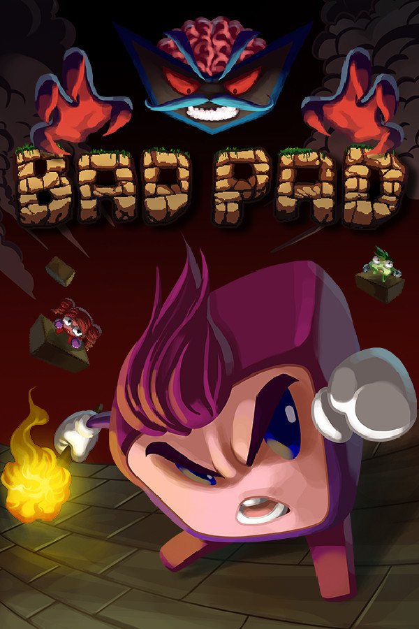 Bad Pad (video game, precision platformer, metroidvania, absurdist ...