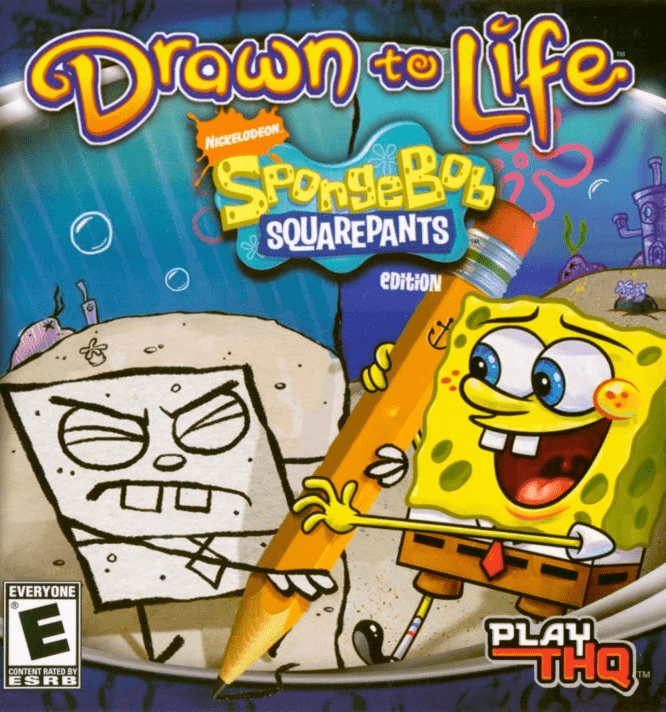 Drawn to Life: SpongeBob SquarePants Edition (video game, 2D platformer ...