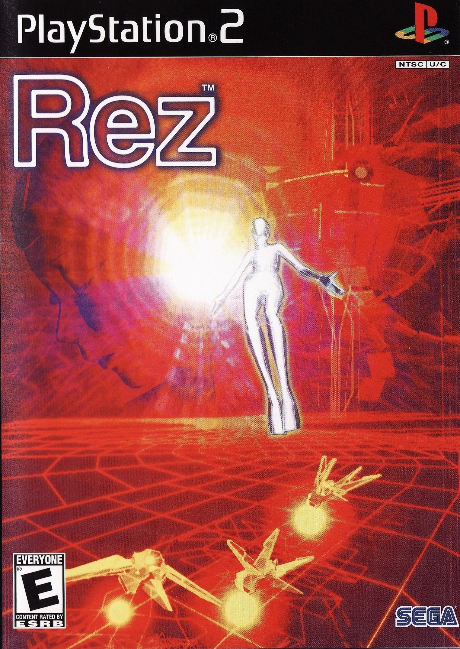 Rez (video game, PS2, 2002) reviews & ratings - Glitchwave video games ...