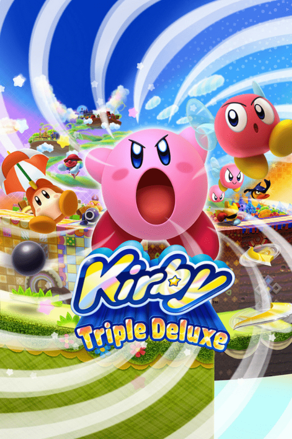 Kirby Triple Deluxe (video game, 2D platformer, fantasy, side scroller ...