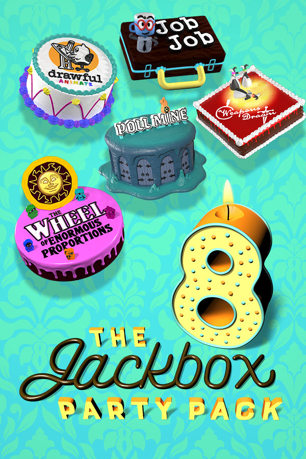 The Jackbox Party Pack 8 (video game, comedy, party, chat interactive ...