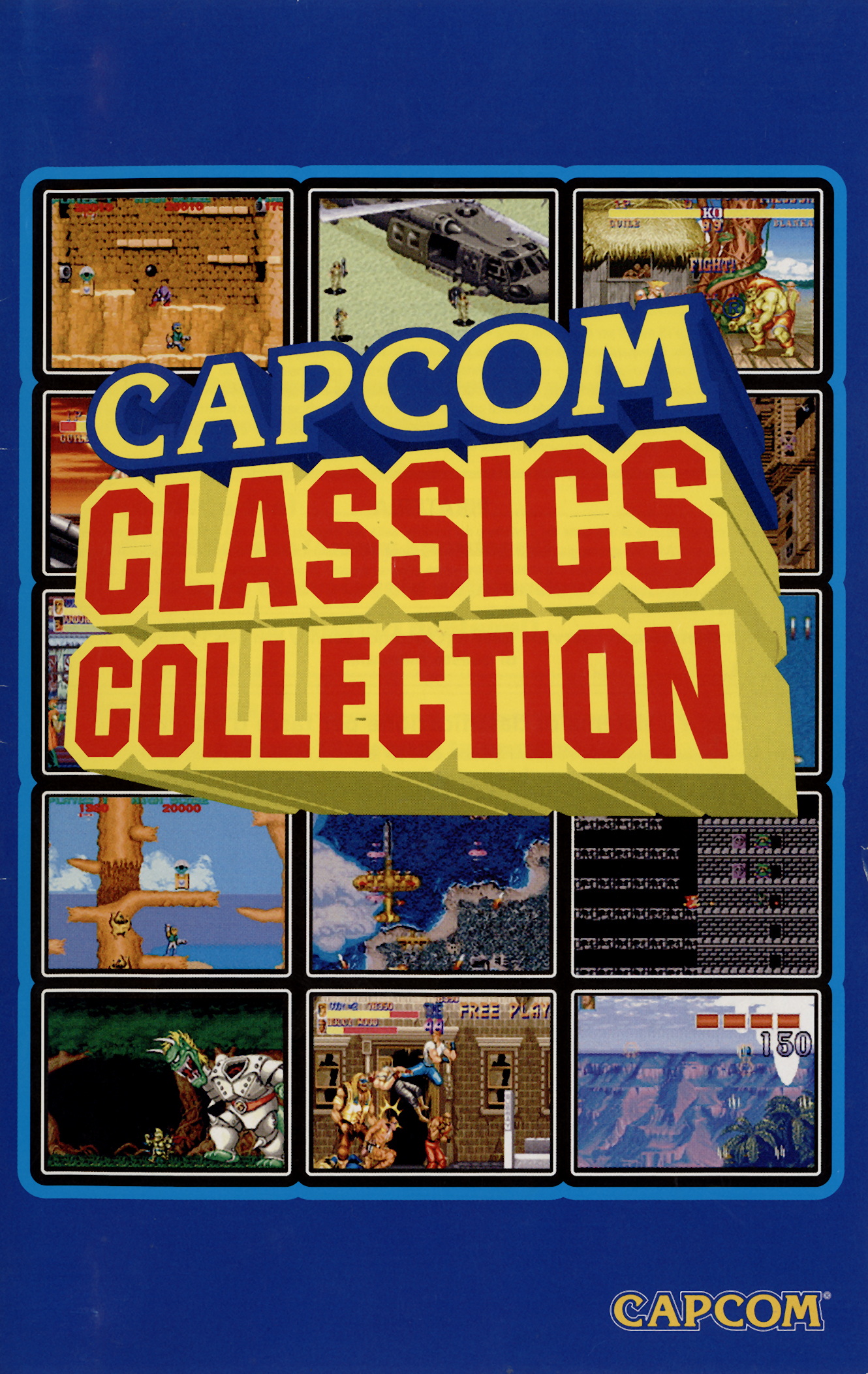 Capcom Classics Collection (video game, 2D platformer, scrolling ...