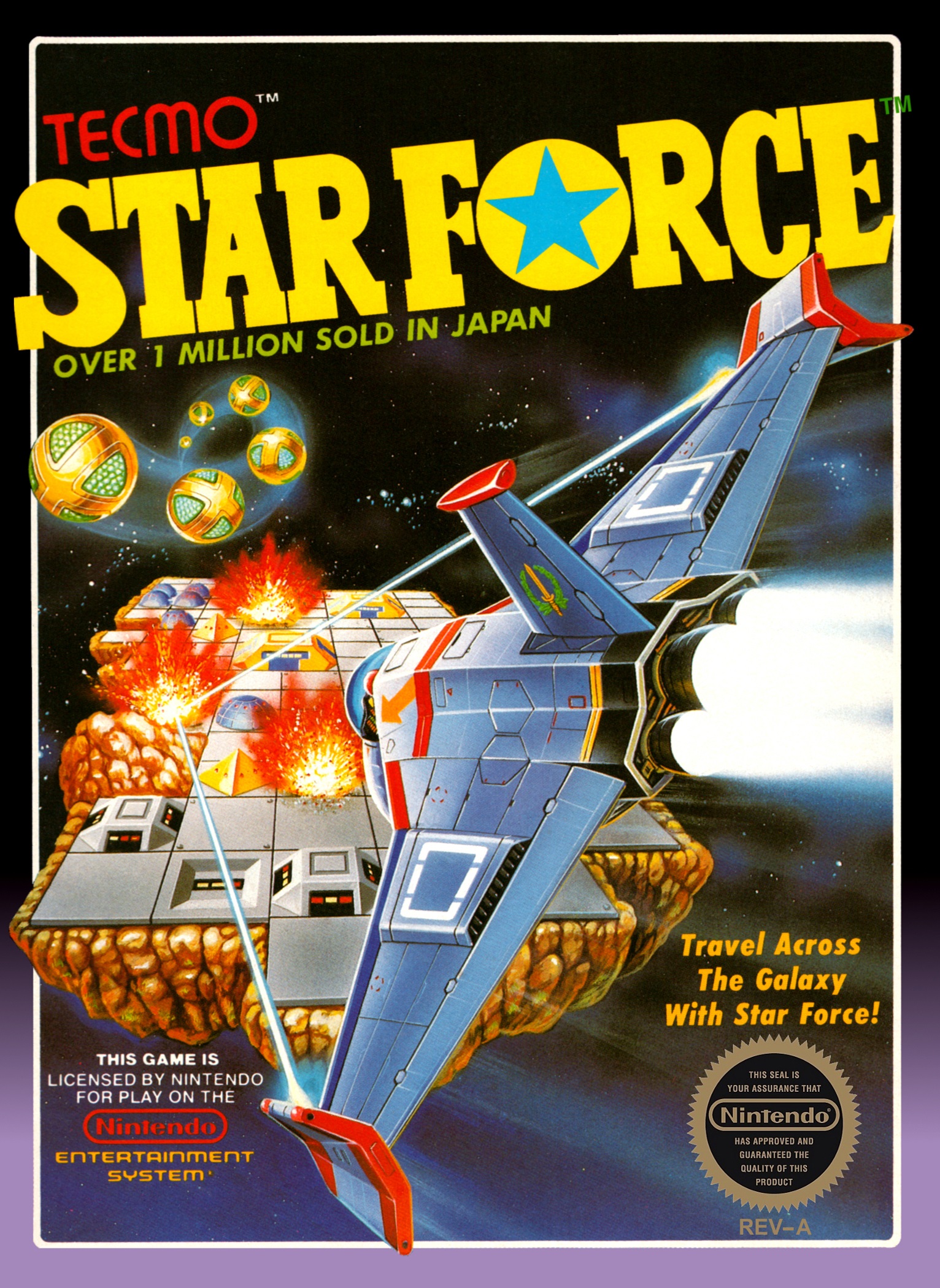 Star Force (video game, NES, 1987) reviews & ratings - Glitchwave video ...