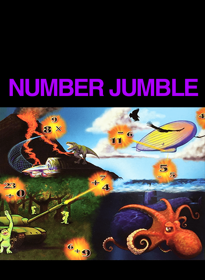 Number Jumble (video game, fixed shooter, math) reviews & ratings ...