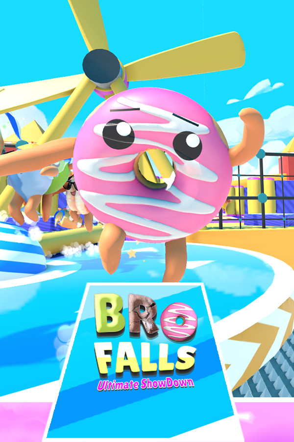 Bro Falls: Ultimate Showdown (video game, party, comedy, 3D platformer ...