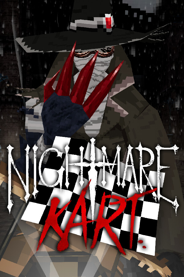Nightmare Kart (video game, kart racer, gothic, car combat, third ...