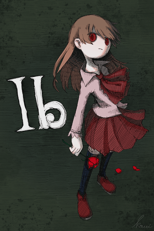 Ib (video game, graphic adventure, J-horror, surrealism, 3/4 view ...