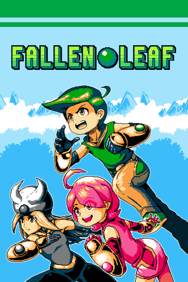 Fallen Leaf (video game, 2D platformer, side scroller, pixel art, anime ...