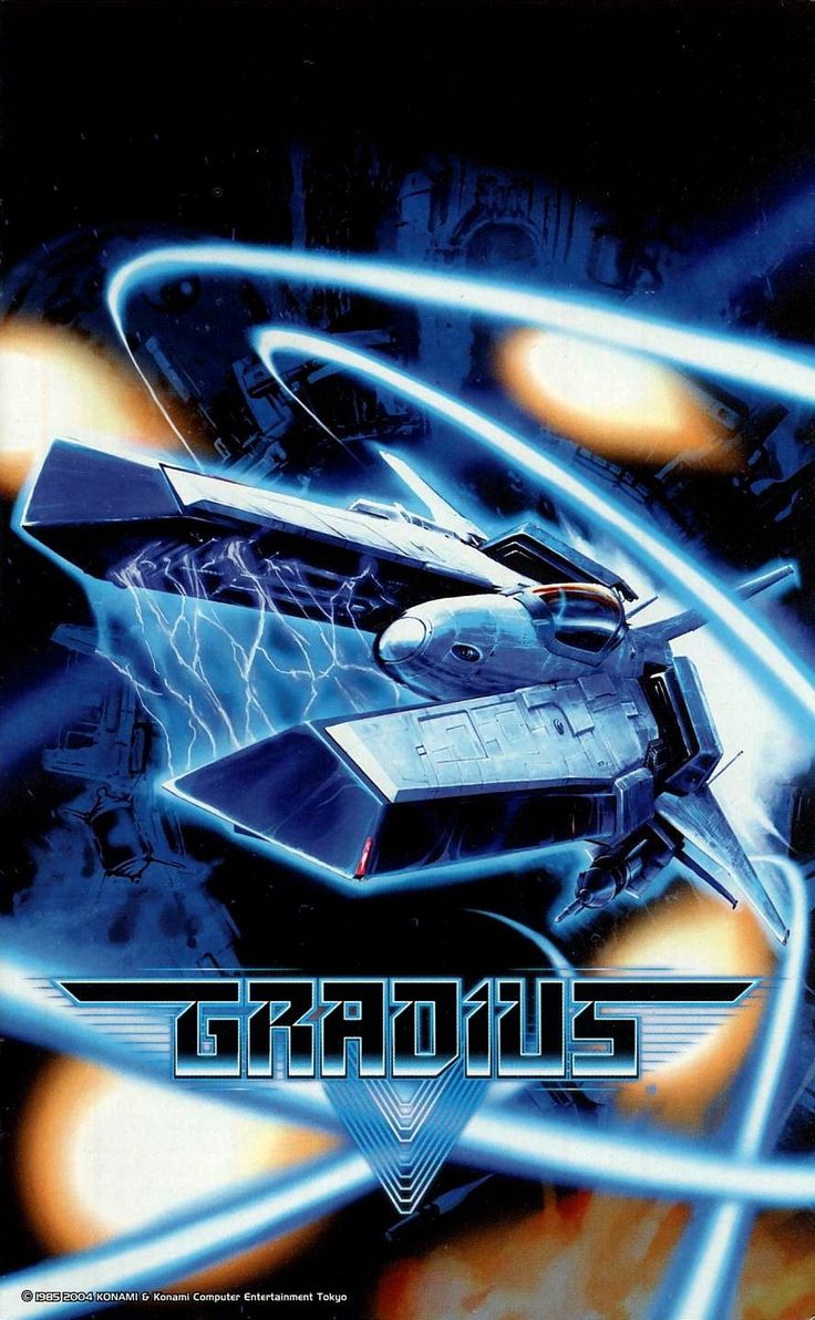 Gradius V (video game, scrolling shooter, science fiction, space ...