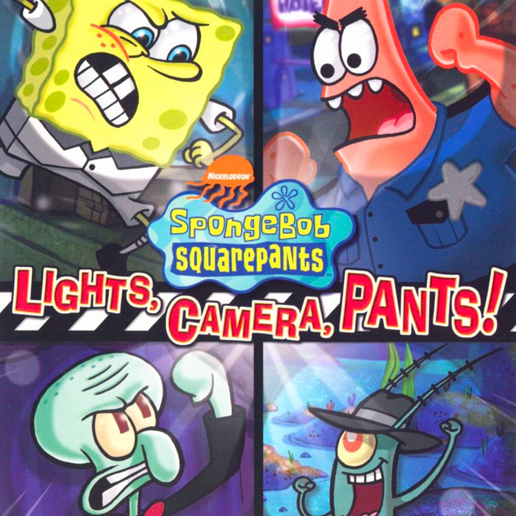 SpongeBob SquarePants: Lights, Camera, Pants! (video game, party ...