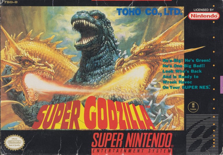 Super Godzilla [超ゴジラ] (video game, SNES, 1994) reviews & ratings ...