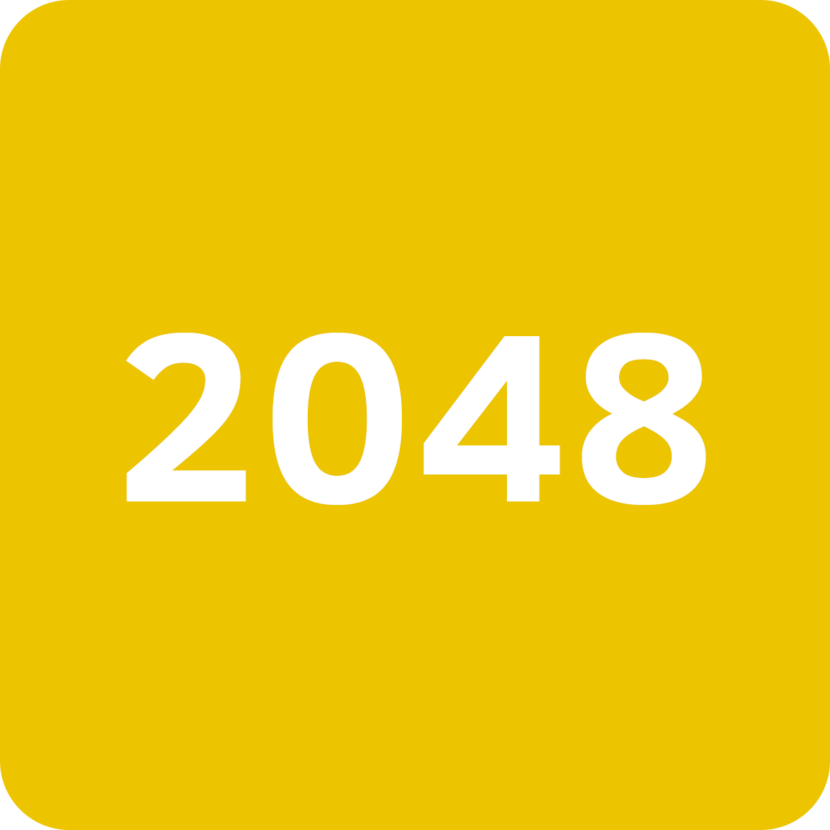 2048 (video game, merge, grid puzzle, high score, minimalist art, fixed ...