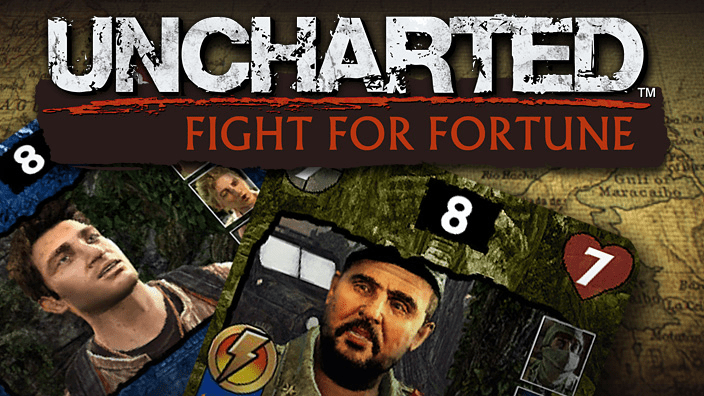 Uncharted Fight for Fortune video game card battle card game reviews ratings Glitchwave
