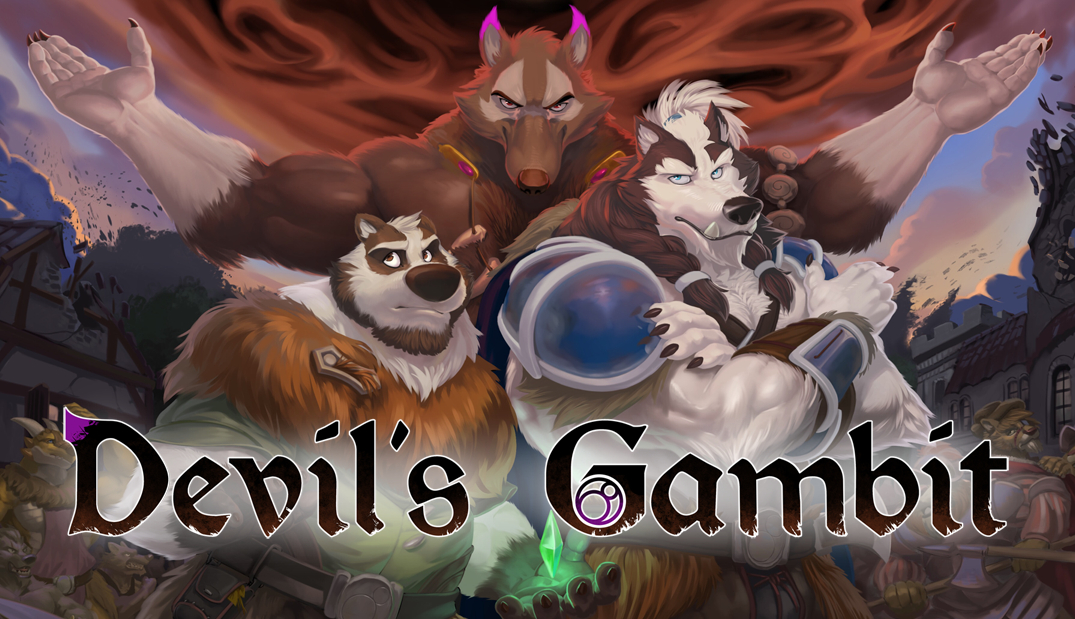 Devil's Gambit (video game, visual novel, adult, mystery, LGBT, romance, medieval fantasy, furry ...