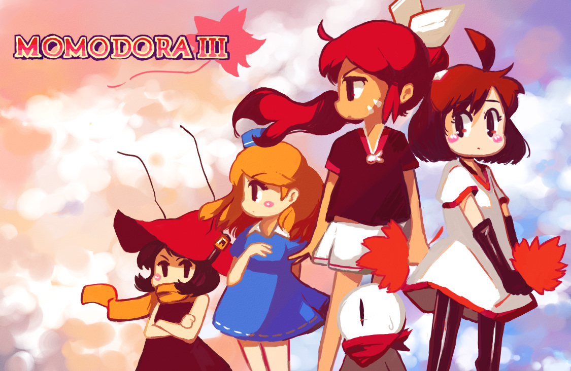 Momodora III (video game, 2D platformer, fantasy, anime art, selectable ...