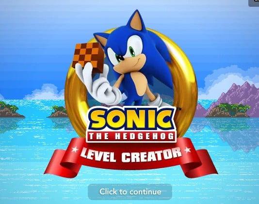 Sonic the Hedgehog Level Creator (video game, user generated content, science fiction, 2D ...