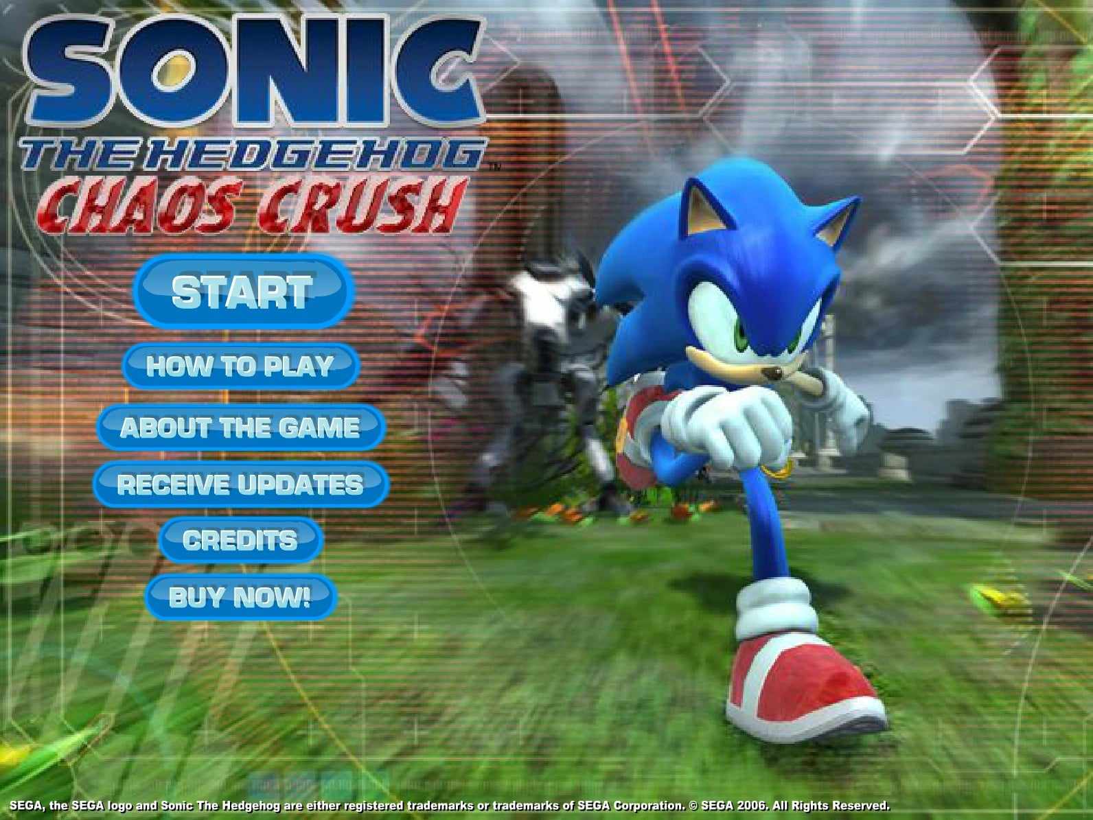 Sonic the Hedgehog CHAOS CRUSH! (video game, Browser, 2006) reviews ...