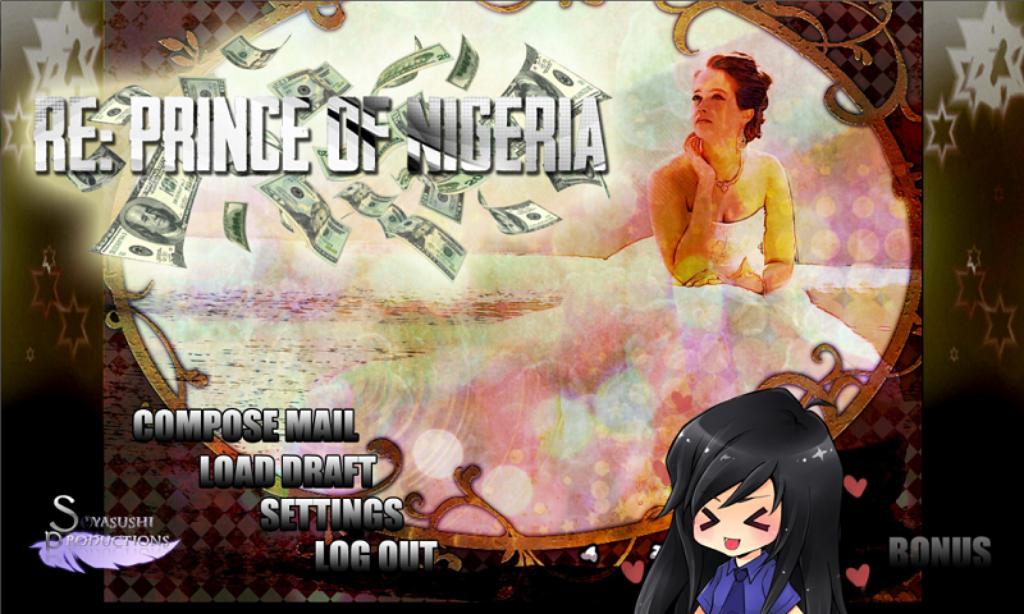 RE: Prince of Nigeria (video game, visual novel, comedy, romance ...