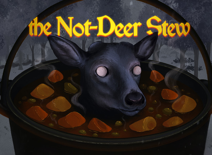 The Not-Deer Stew (video game, horror, cooking simulation, Christmas ...