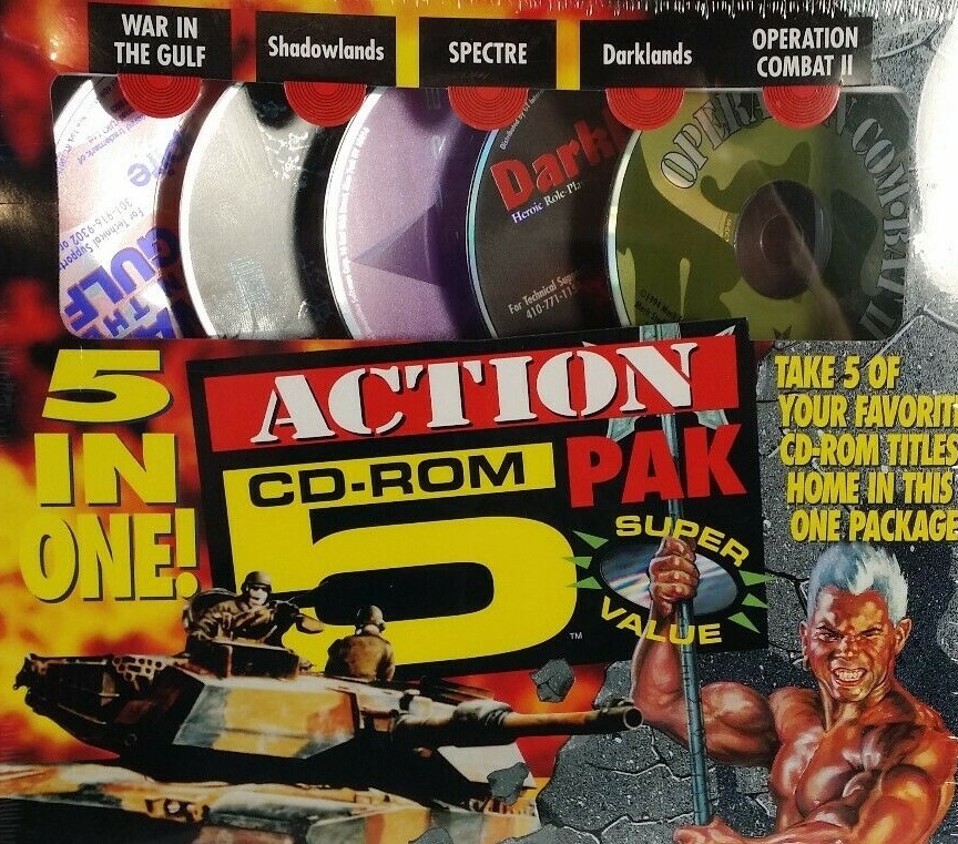 Action CD-ROM 5 Pak Super Value (video game) reviews & ratings ...