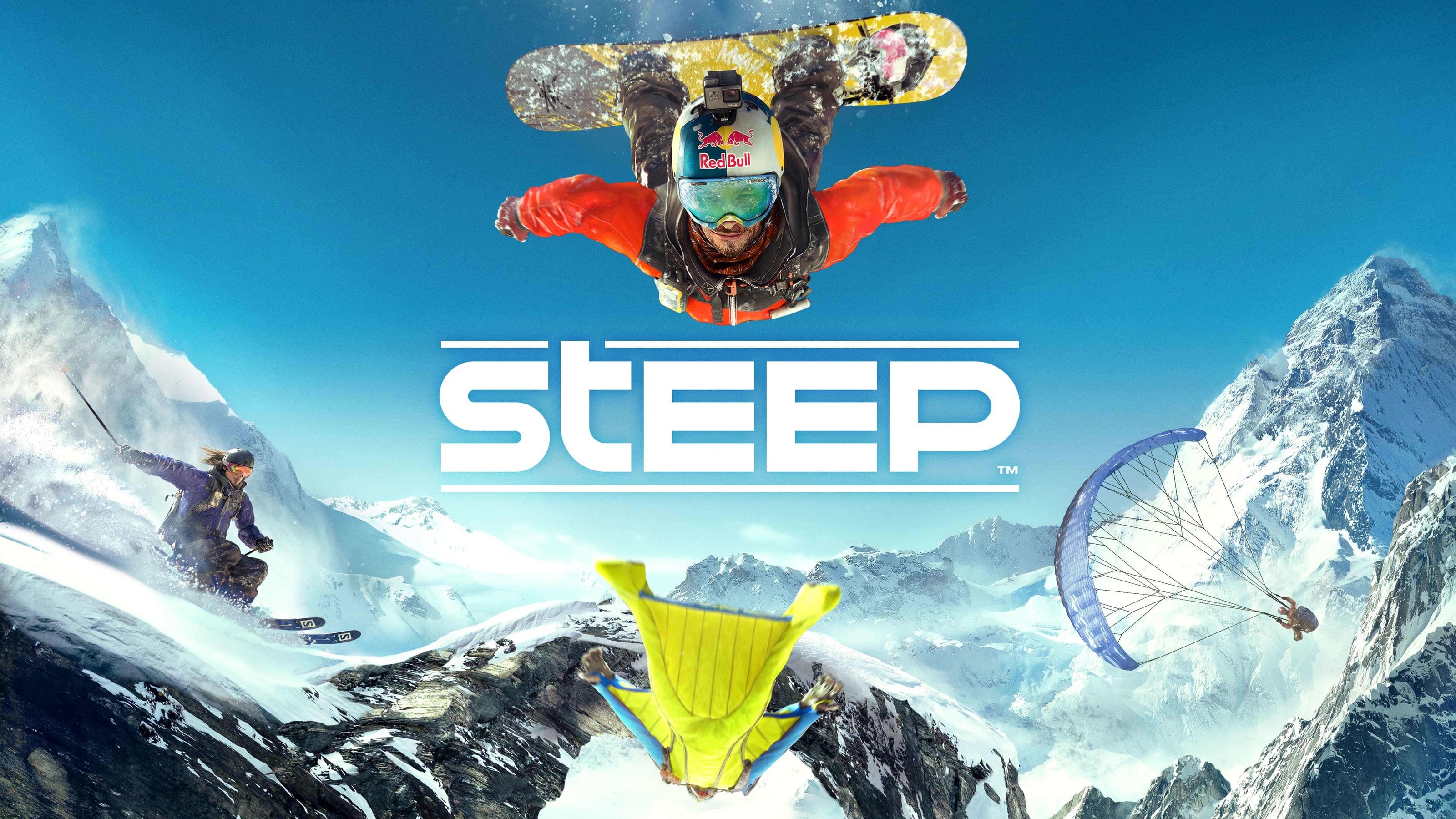 Steep (video game, open world, snowboarding, skiing, winter sports ...
