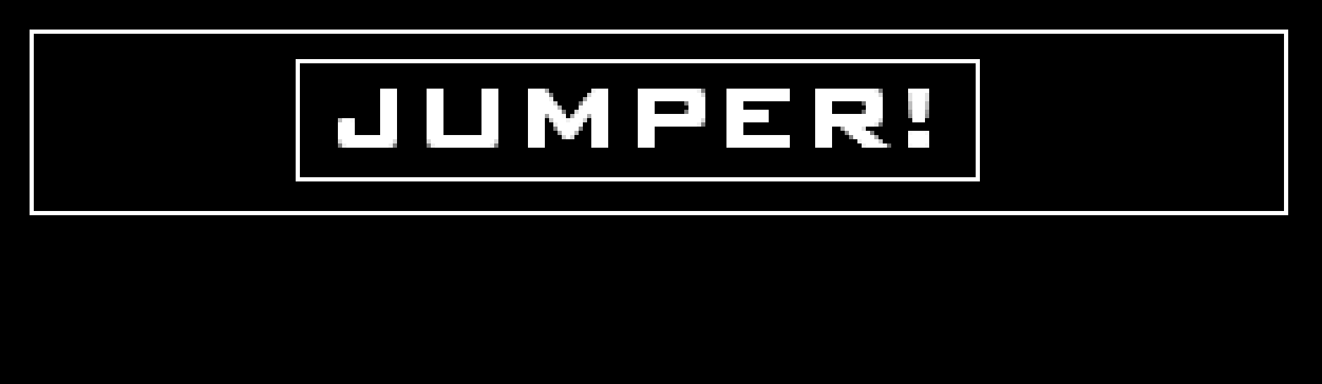 Jumper (video game, single-screen platformer, precision platformer ...