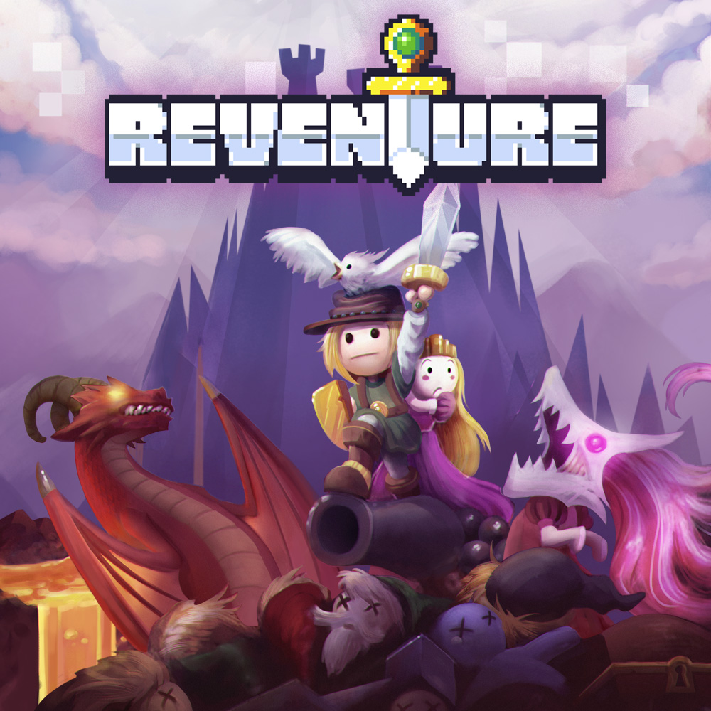 Reventure (video game, comedy, puzzle platformer, multiple endings ...