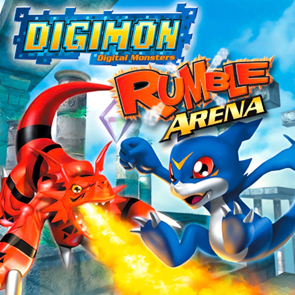 Digimon Rumble Arena (video game, platform fighting, science fiction ...