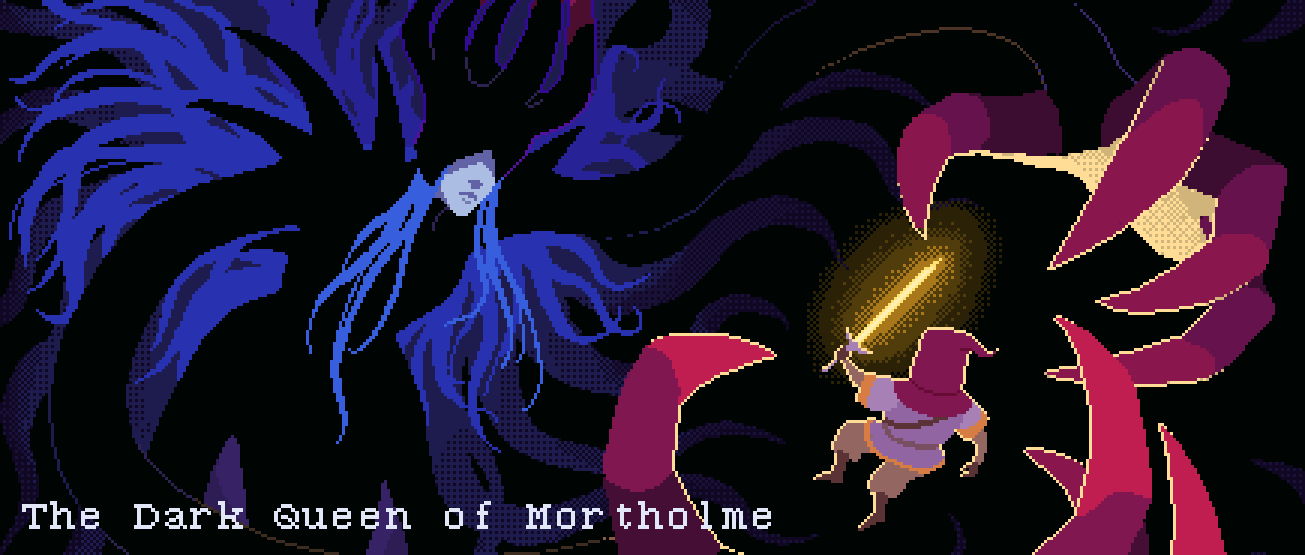 The Dark Queen of Mortholme (video game, side view, multiple endings ...