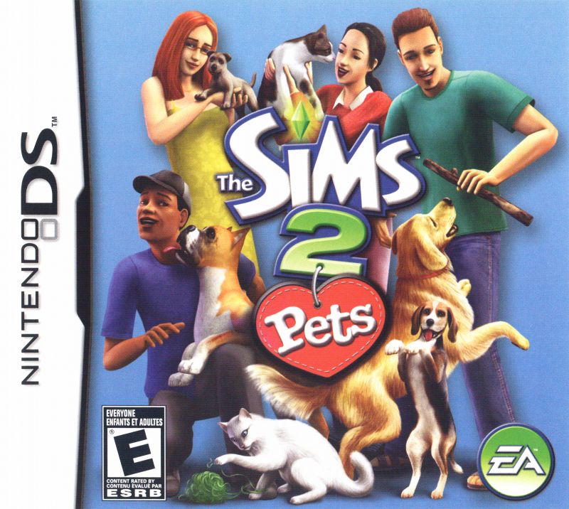 The Sims 2: Pets [DS] (video game, virtual pet, social simulation ...
