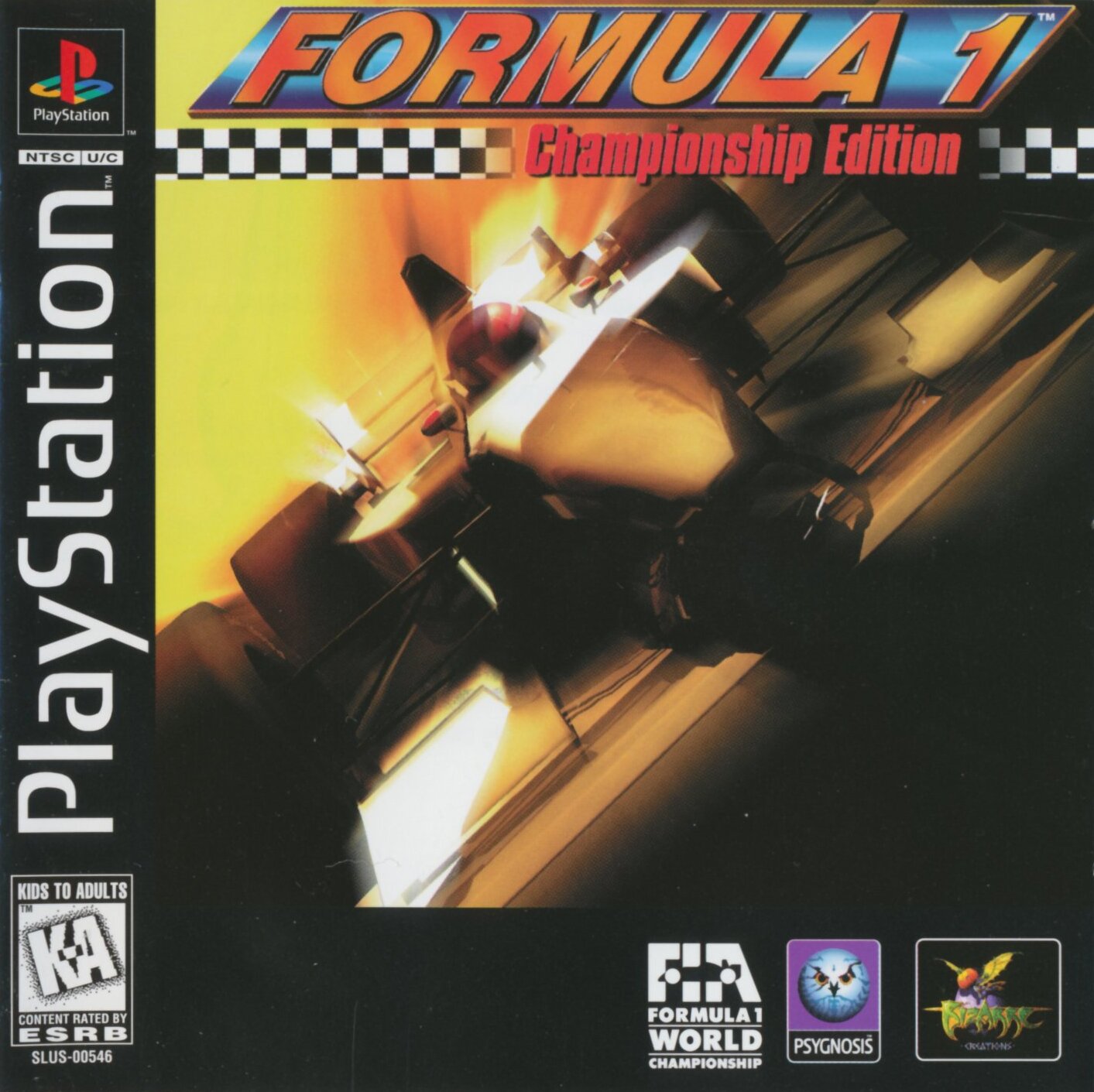 Formula One 97 (video game, PS1, 1997) reviews & ratings - Glitchwave ...