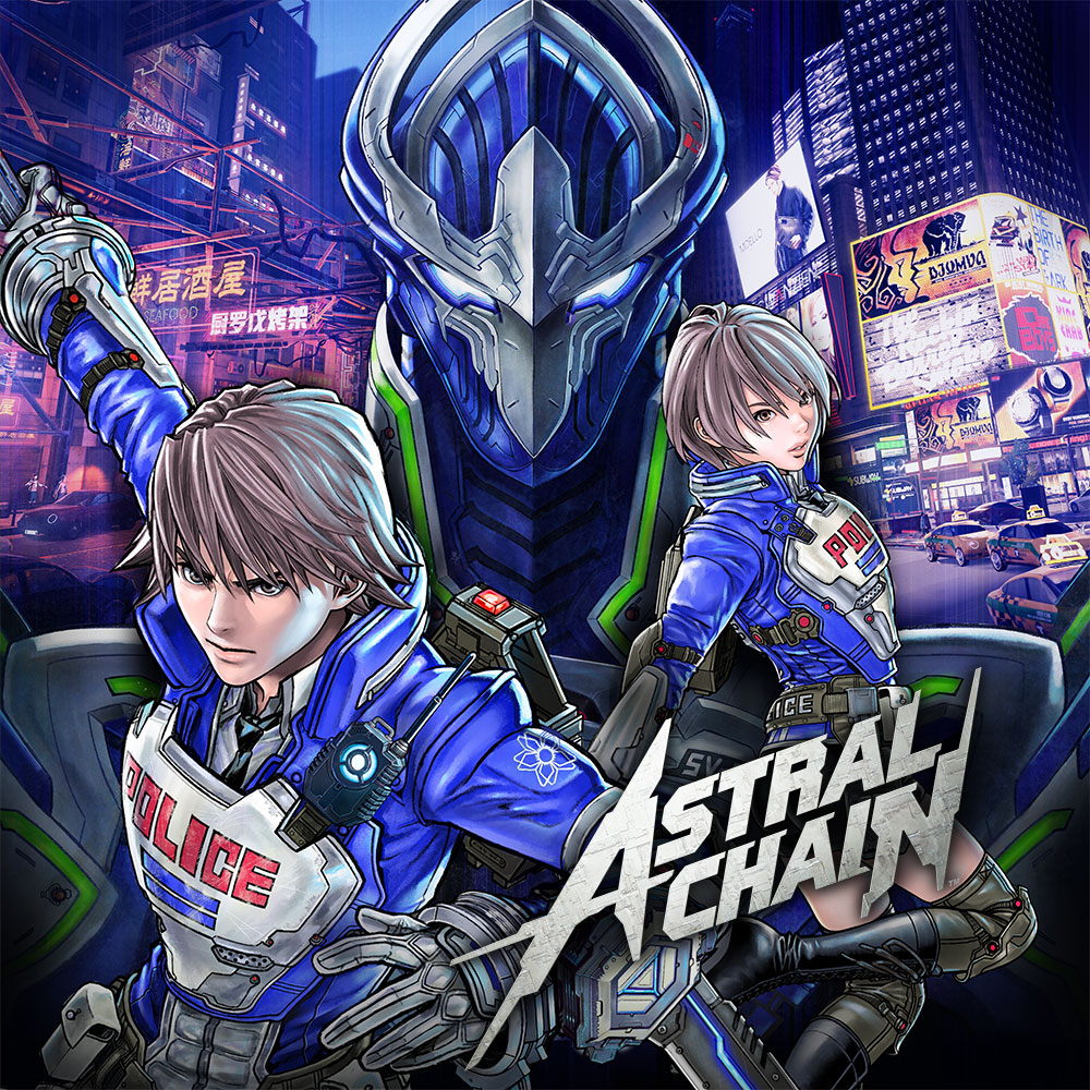 Astral Chain (video game, cyberpunk, police, stylish action, item wheel ...