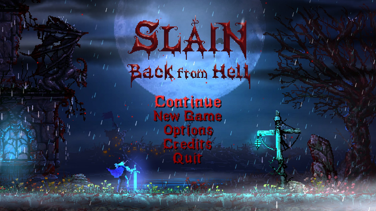 Slain: Back from Hell (video game, action, 2D platformer, dark fantasy ...