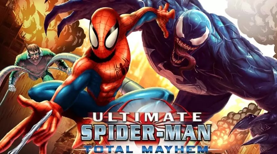 Ultimate Spider-Man: Total Mayhem (video game, beat 'em up, superhero ...