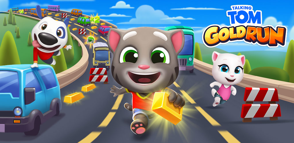 Talking Tom Gold Run (video game, cats, endless runner, anthro) reviews & ratings - Glitchwave