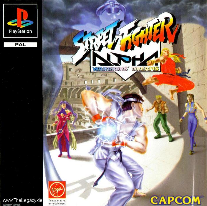 Street Fighter Zero video game PS1 1996 reviews ratings Glitchwave video games database