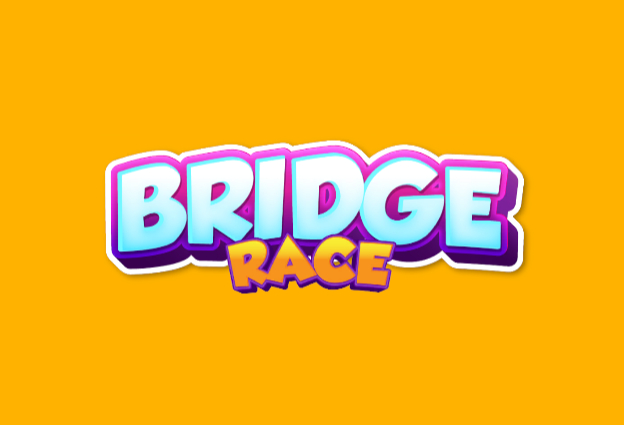 Bridge Race (video game, racing, obstacle course, minimalist art, real ...