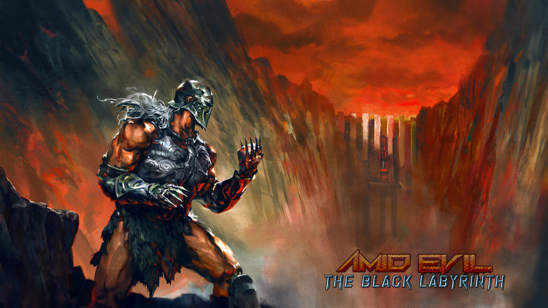 AMID EVIL - The Black Labyrinth (video game, retro FPS, high fantasy ...