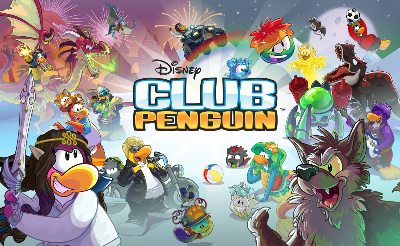 Club Penguin (video game, MMOSG, 3/4 view, character customization ...