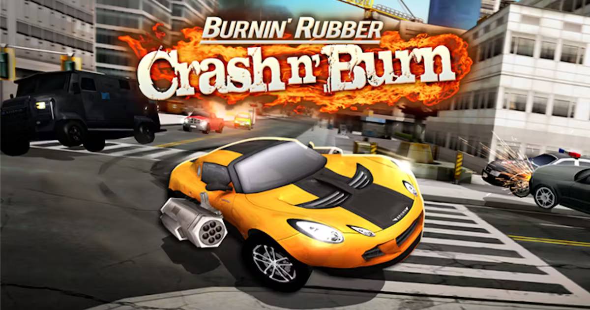 Burnin' Rubber: Crash n' Burn (video game, destruction, car combat ...