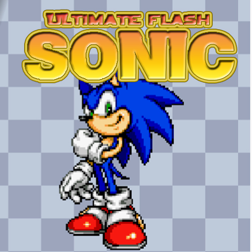 Ultimate Flash Sonic (video game, 2D platformer, fangame, fantasy, side scroller, pixel art ...