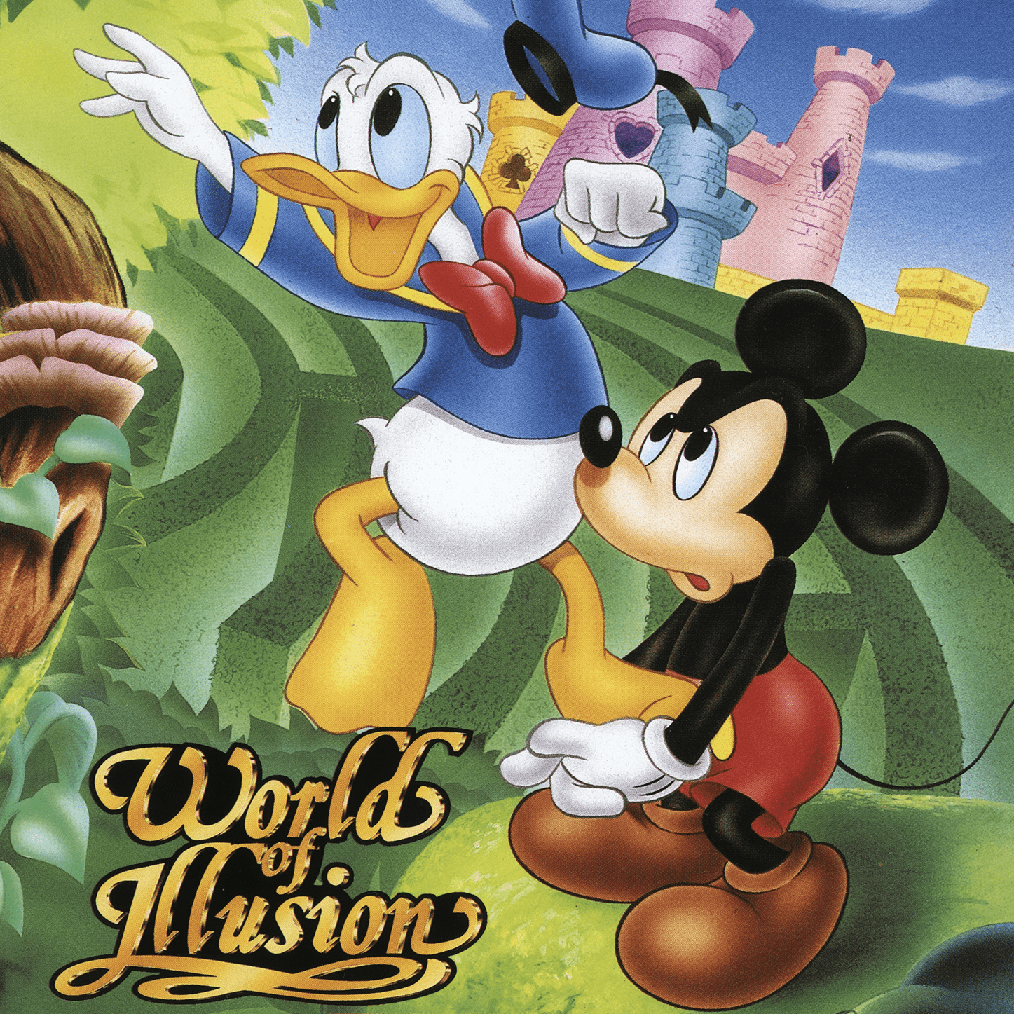 World of Illusion Starring Mickey Mouse and Donald Duck (video game, 2D ...