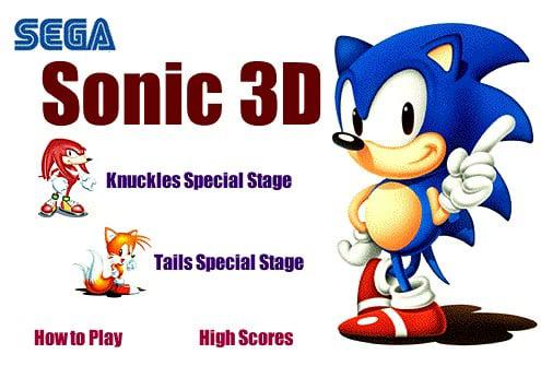 Sonic's Bonus Game (video game, advergame, anthro, third-person, auto ...