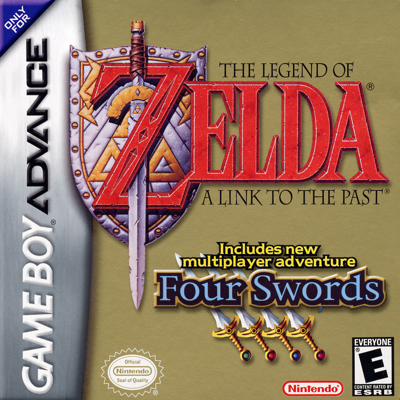 The Legend of Zelda: Four Swords [ゼルダの伝説 4つの剣] (video game, GBA, 2002 ...